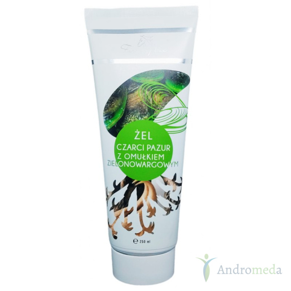 Żel z omułka Żel czarci pazur z omułkiem zielonowargowym w tubie 250ml - Bio sklep Andromeda